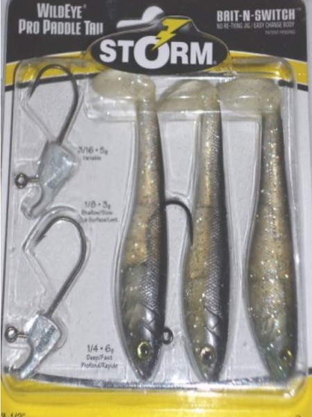 STORM WILDEYE PRO PADDLE TAIL | SEÑUELOS