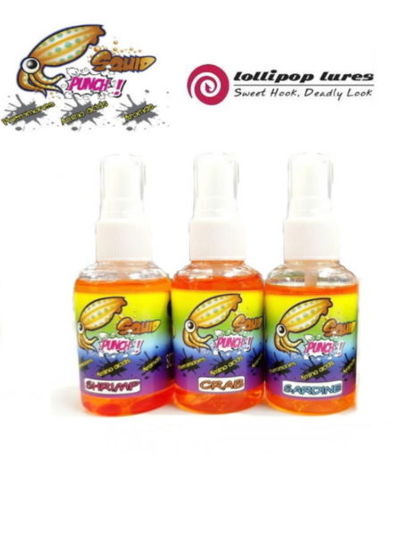 ATRAYENTE CALAMAR SQUID PUNCH SPRAY | PESCAMARSADA